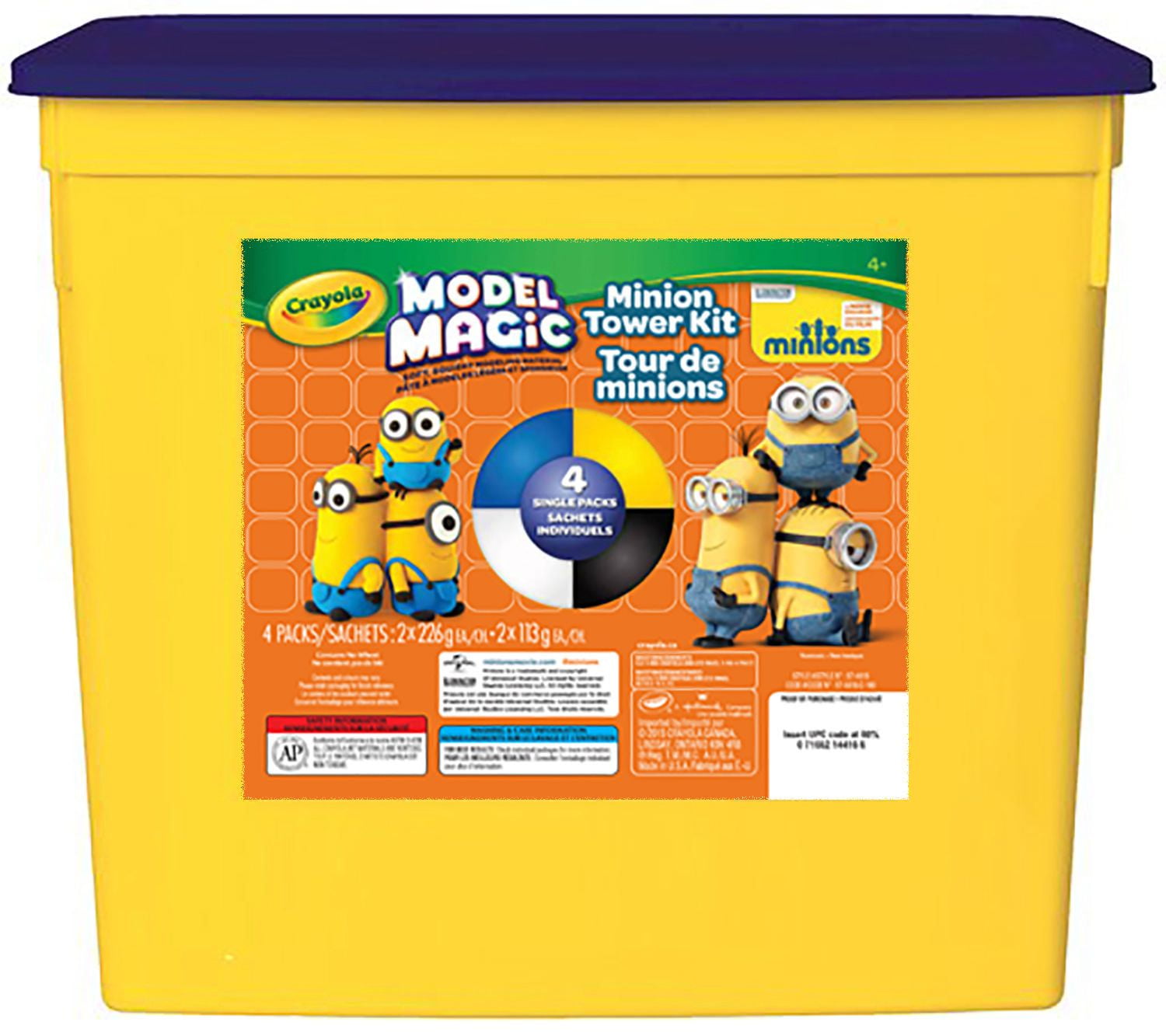 Crayola Model Magic Minions Tower Build Tub | Walmart Canada