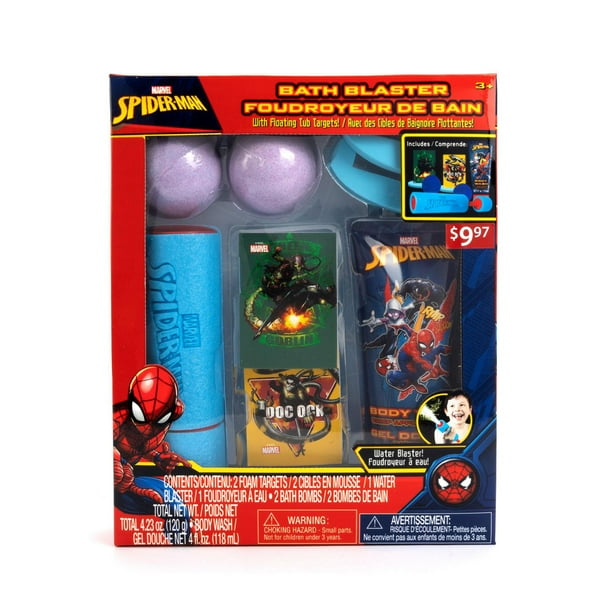 Spiderman Target Bath Set - Walmart.ca