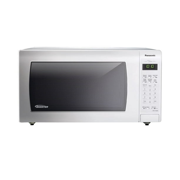 Panasonic NNST766W 1.6 Cu. Ft. Full Size Genius® Inverter® Microwave ...