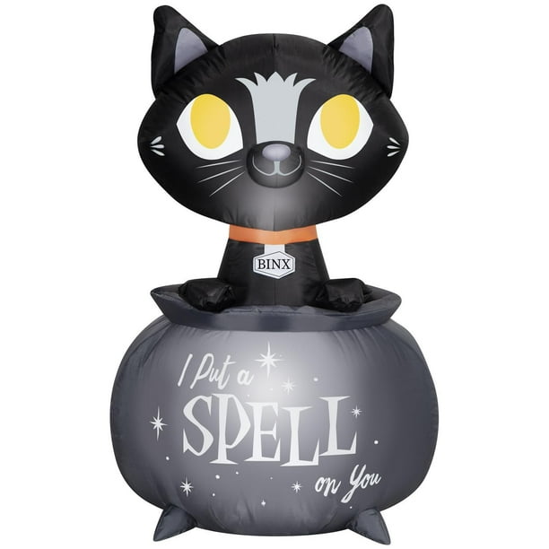 Halloween Inflatable Binx in Cauldron - Walmart.ca
