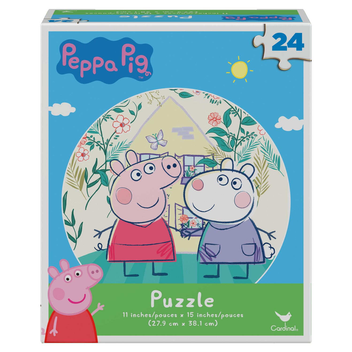 Peppa Pig 24-Piece Puzzle, for Families and Kids Ages 4 and up ...