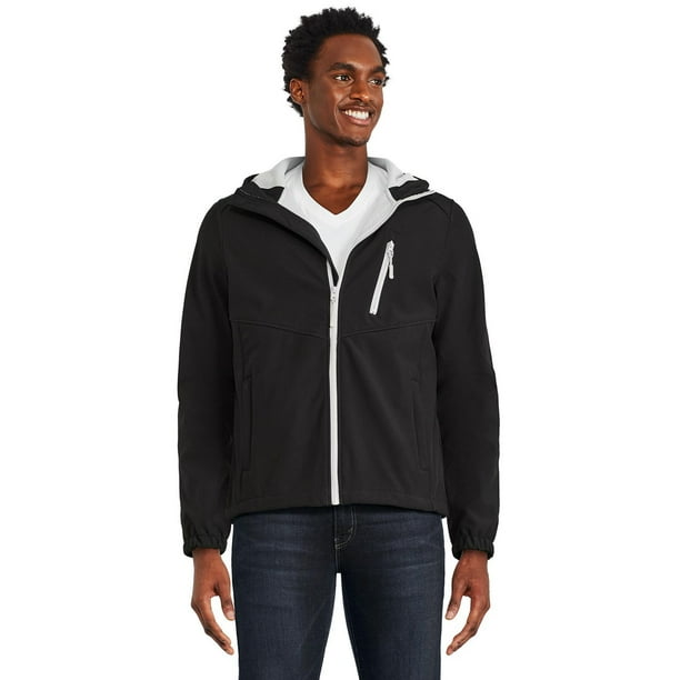 George Men's Hooded Softshell Jacket - Walmart.ca