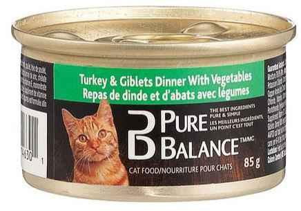 Pure Balance Turkey And Giblets Dinner with Vegetables Wet CAT Food ...