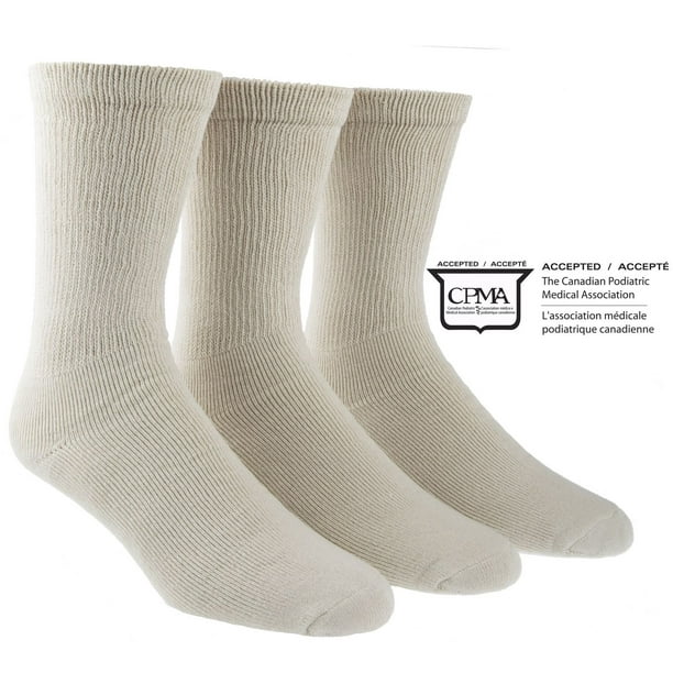 Happy Foot by Mcgregor Men's 3 Pair Health Socks - Walmart.ca
