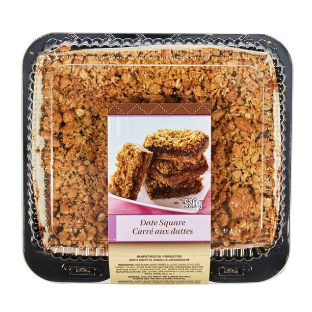 ARYZTA Bakery Date Squares Dessert - Walmart.ca