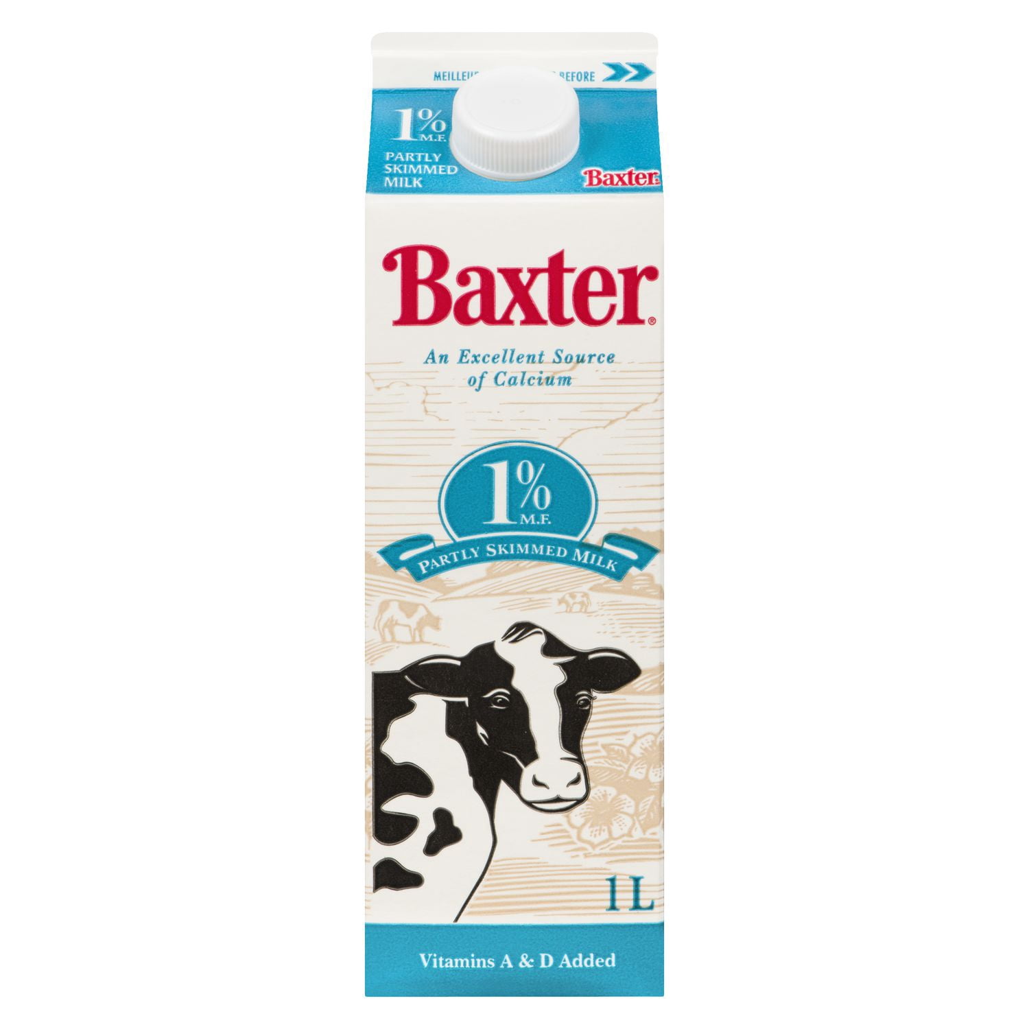 Baxter 1% Partly Skimmed Milk | Walmart Canada