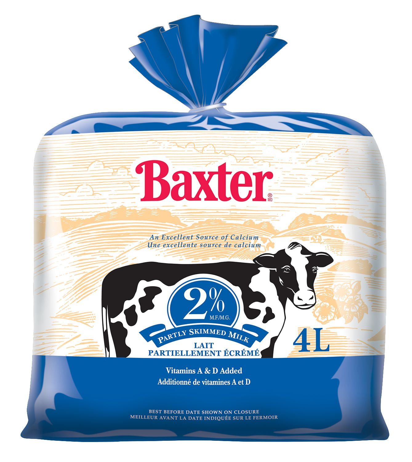 Baxter 2% Partly Skimmed Milk | Walmart Canada