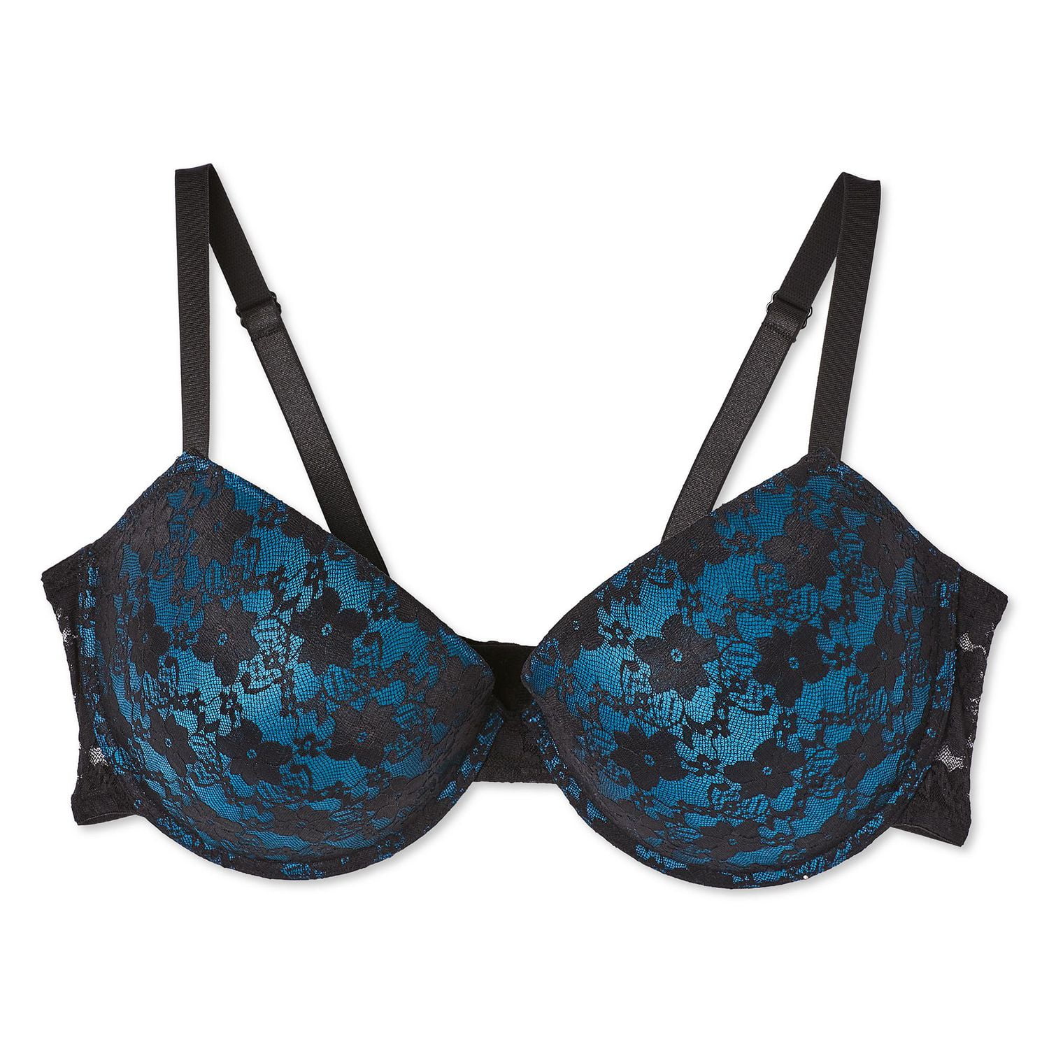 George Plus Women's Molded Lace Push-Up Bra, Sizes C38-42, D36-42, DD38 ...