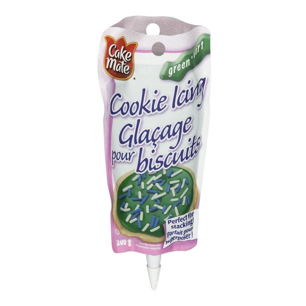 Cake Mate Cookie Icing Green,200 G - Walmart.ca