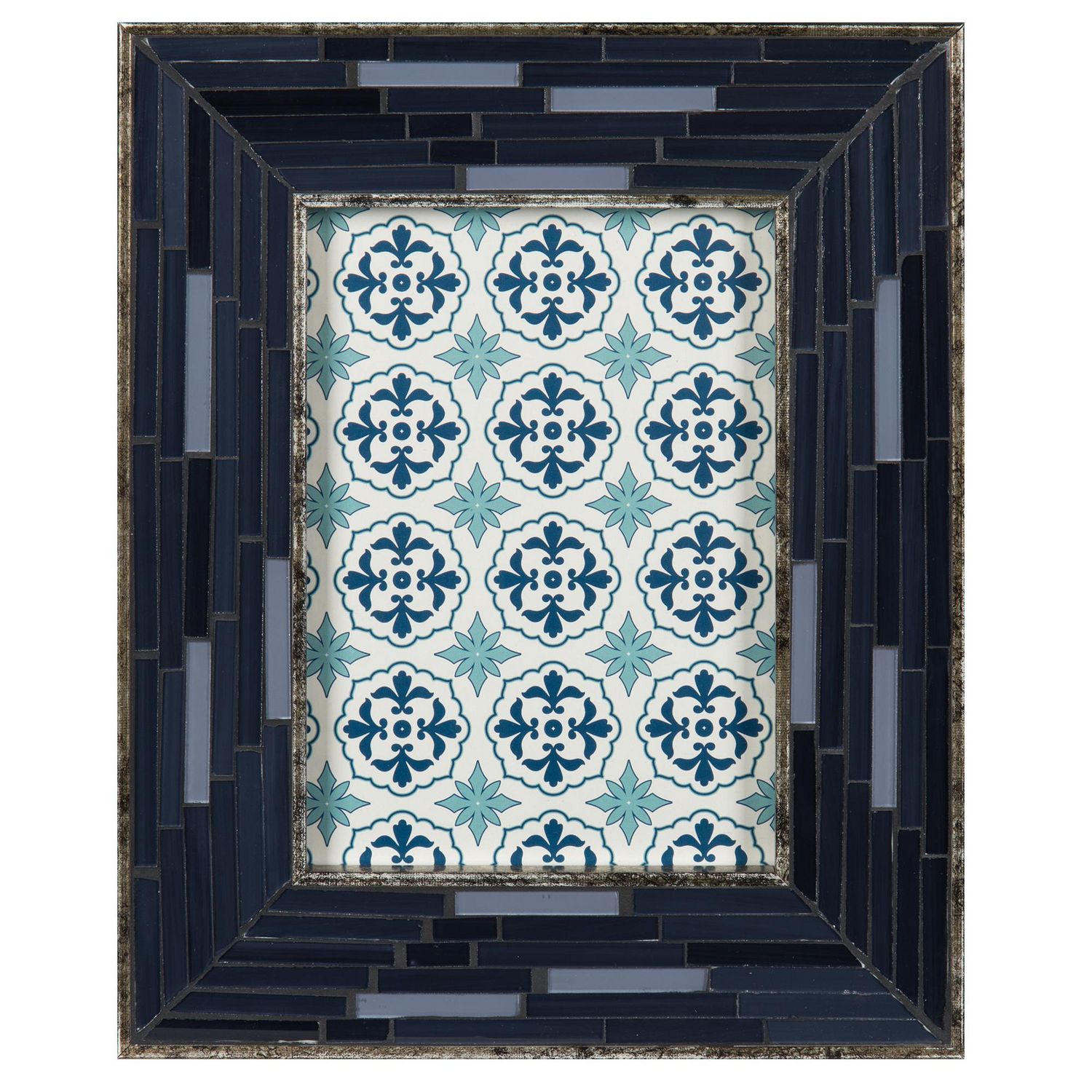 hometrends Blue Mosaic Detail Picture Frame | Walmart Canada