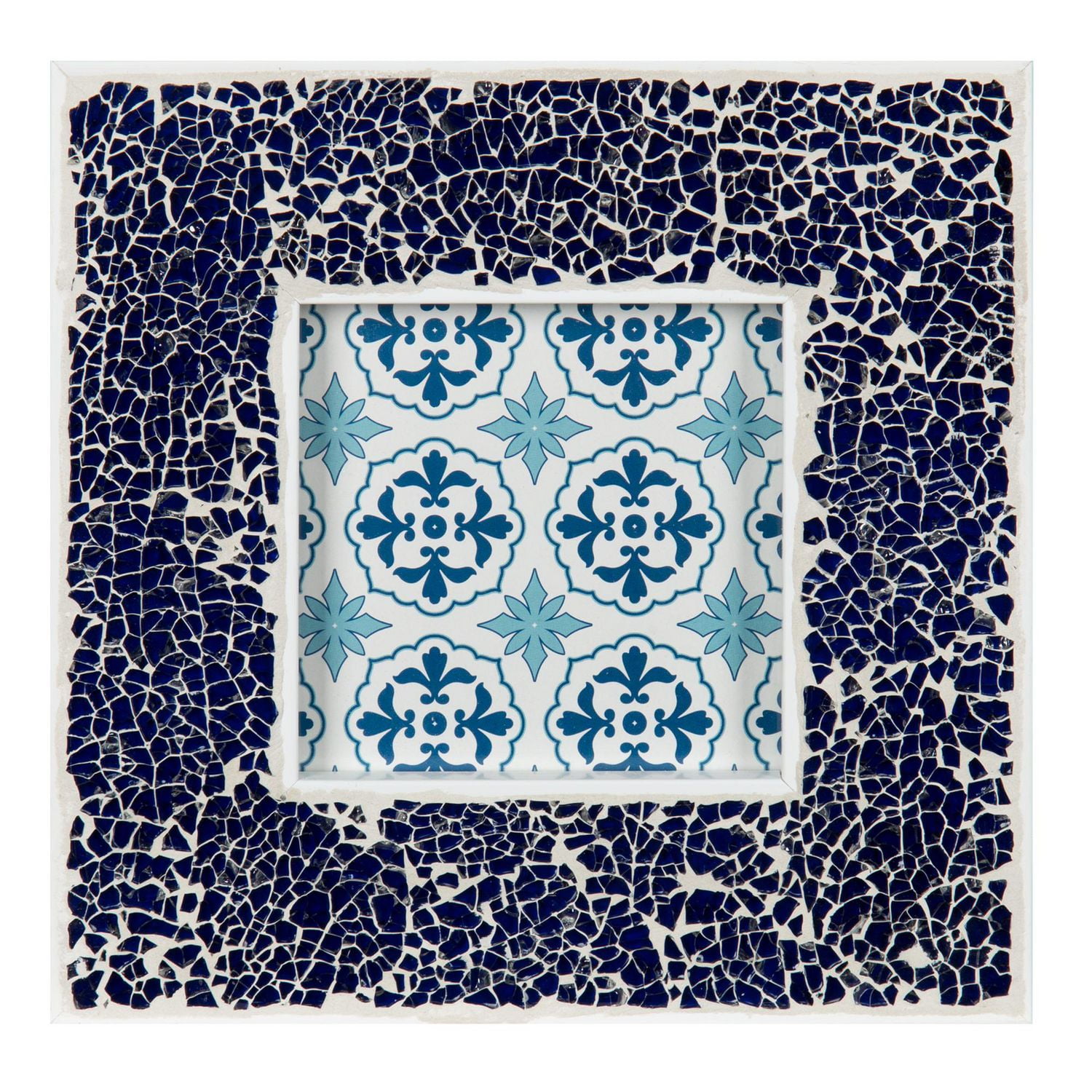 hometrends Blue Mosaic Detail Picture Frame | Walmart Canada