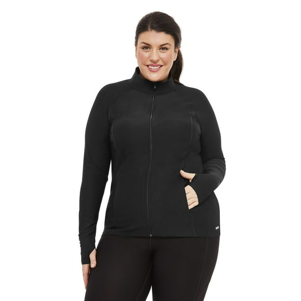Athletic Works Plus Women's Ruched Jacket - Walmart.ca