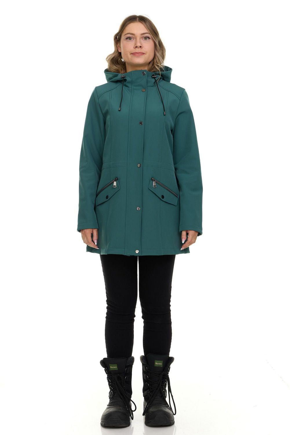 Click here for Tec One Tec-One Ladies Softshell Anorak Hooded Jac... prices