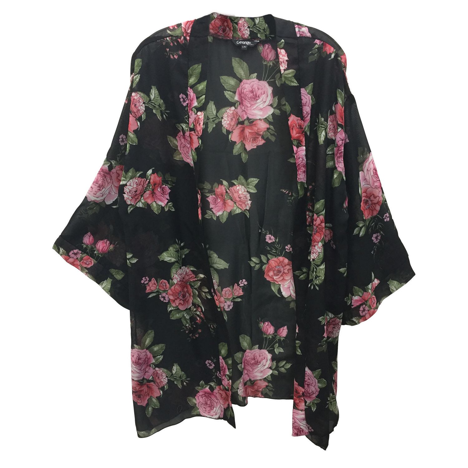 George Ladies Printed Kimono | Walmart Canada