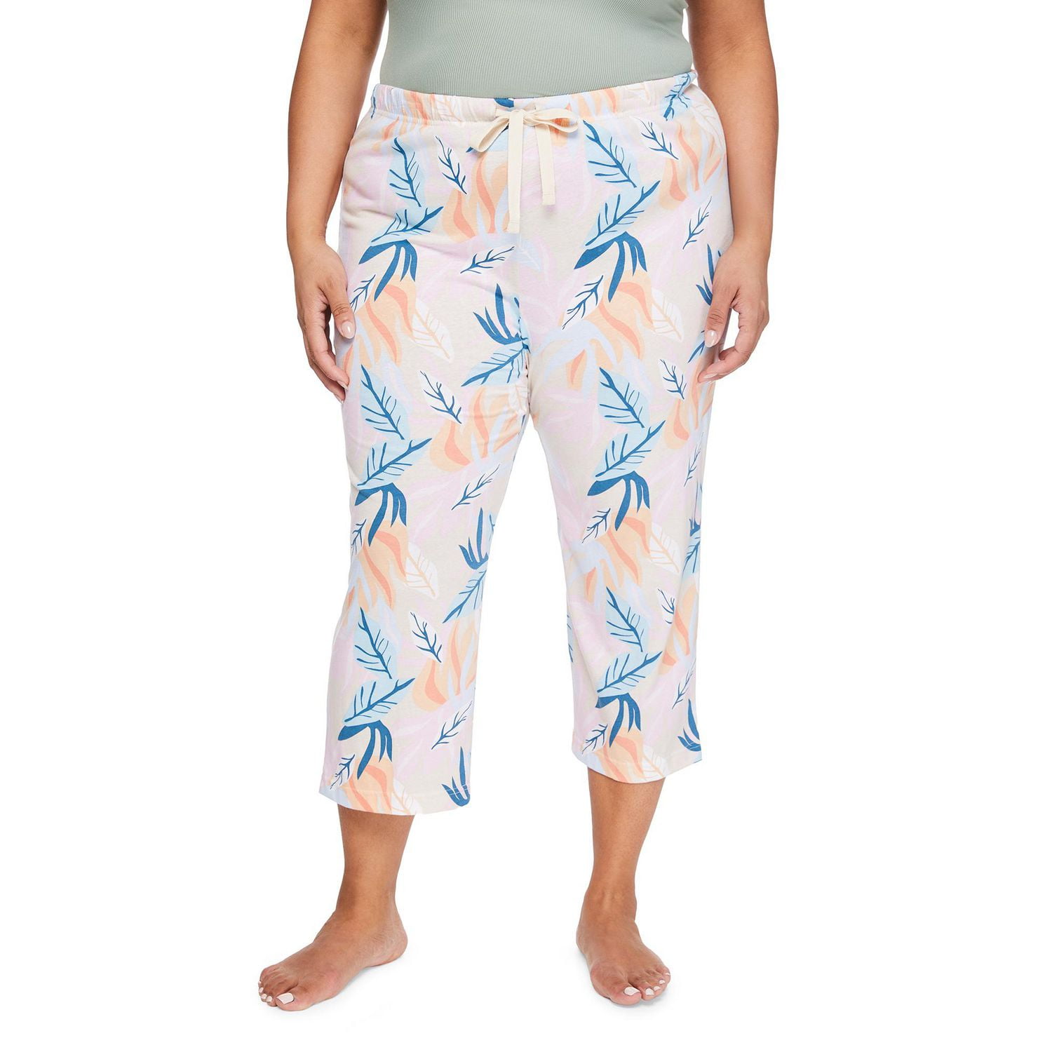 George Women's Plus Cotton Capri, Sizes 1X-3X - Walmart.ca