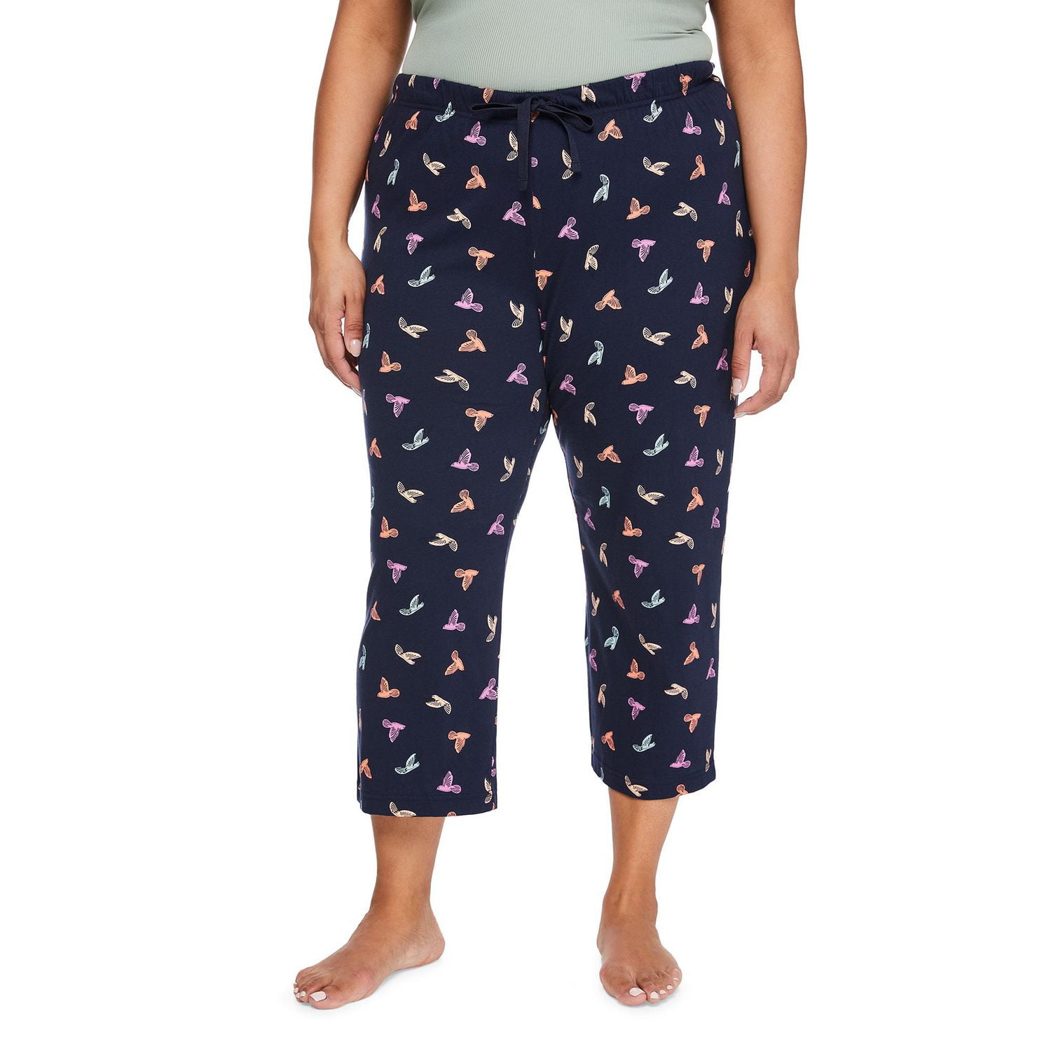 George Women's Plus Cotton Capri, Sizes 1X-3X - Walmart.ca