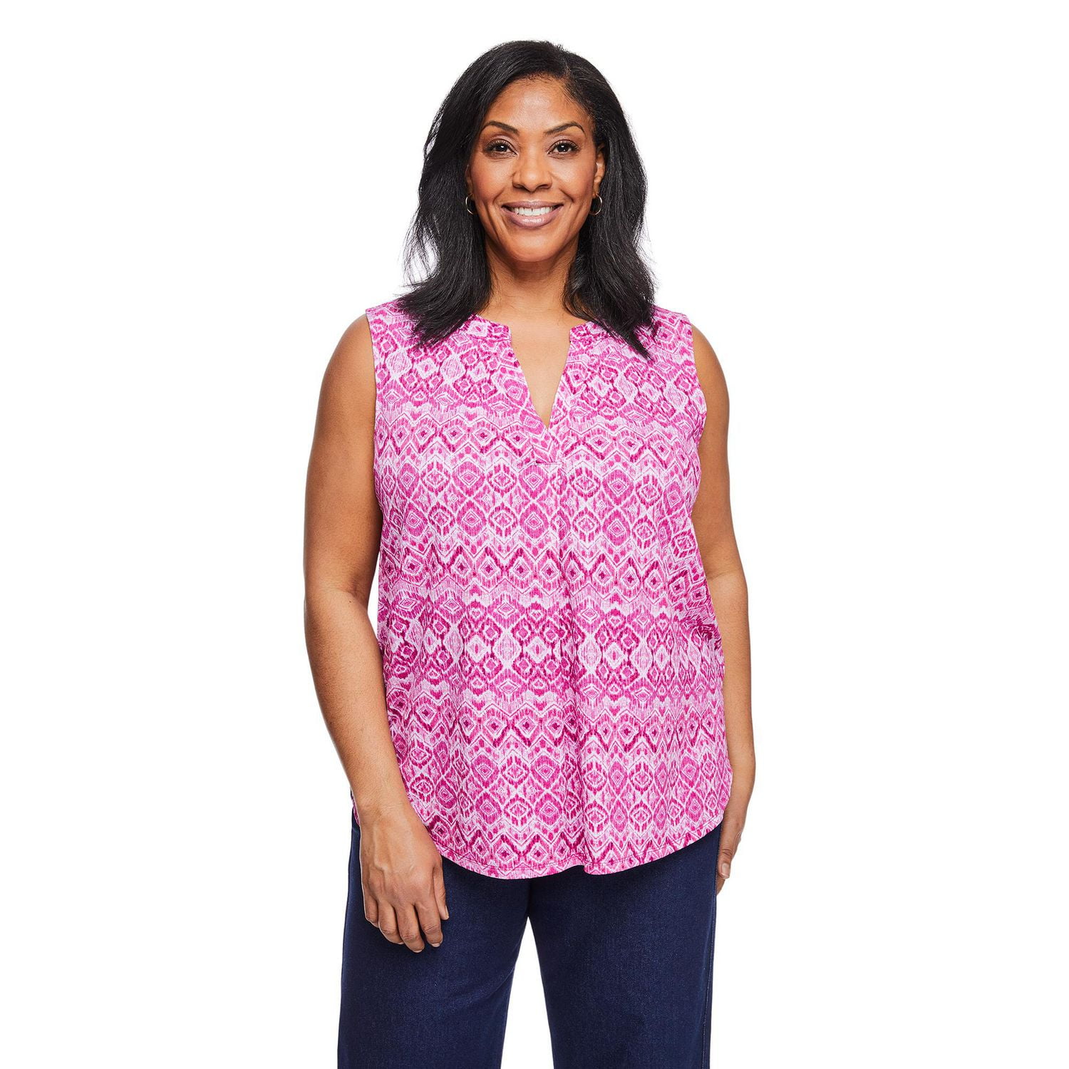 Iyla Women's Plus Crinkle Top - Walmart.ca