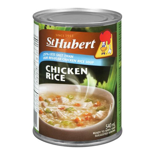 St-Hubert Less salt Chicken and Rice Soup | Walmart Canada