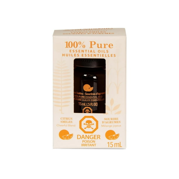 ScentSationals 100% Essential Oil - Citrus Smiles, 15 mL (0.5 fl oz ...