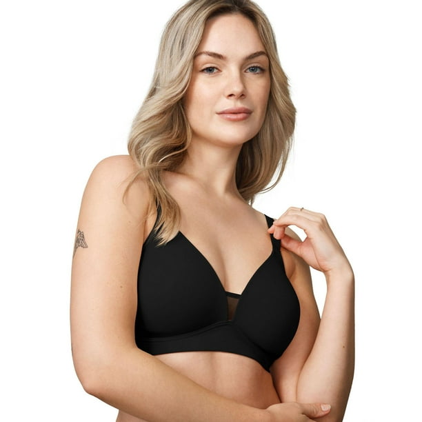 Wonderbra Eco Pure Everyday Essential Wireless Garment Made From Recycled Fibers Walmartca