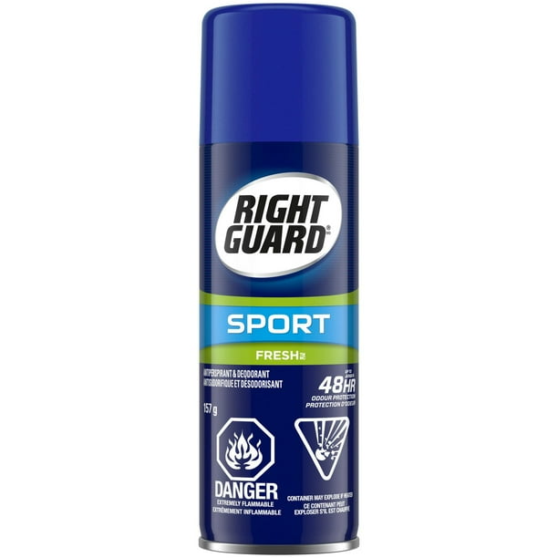 Right Guard Sport Aerosol Antiperspirant & Deodorant Fresh Scent, RGS ...