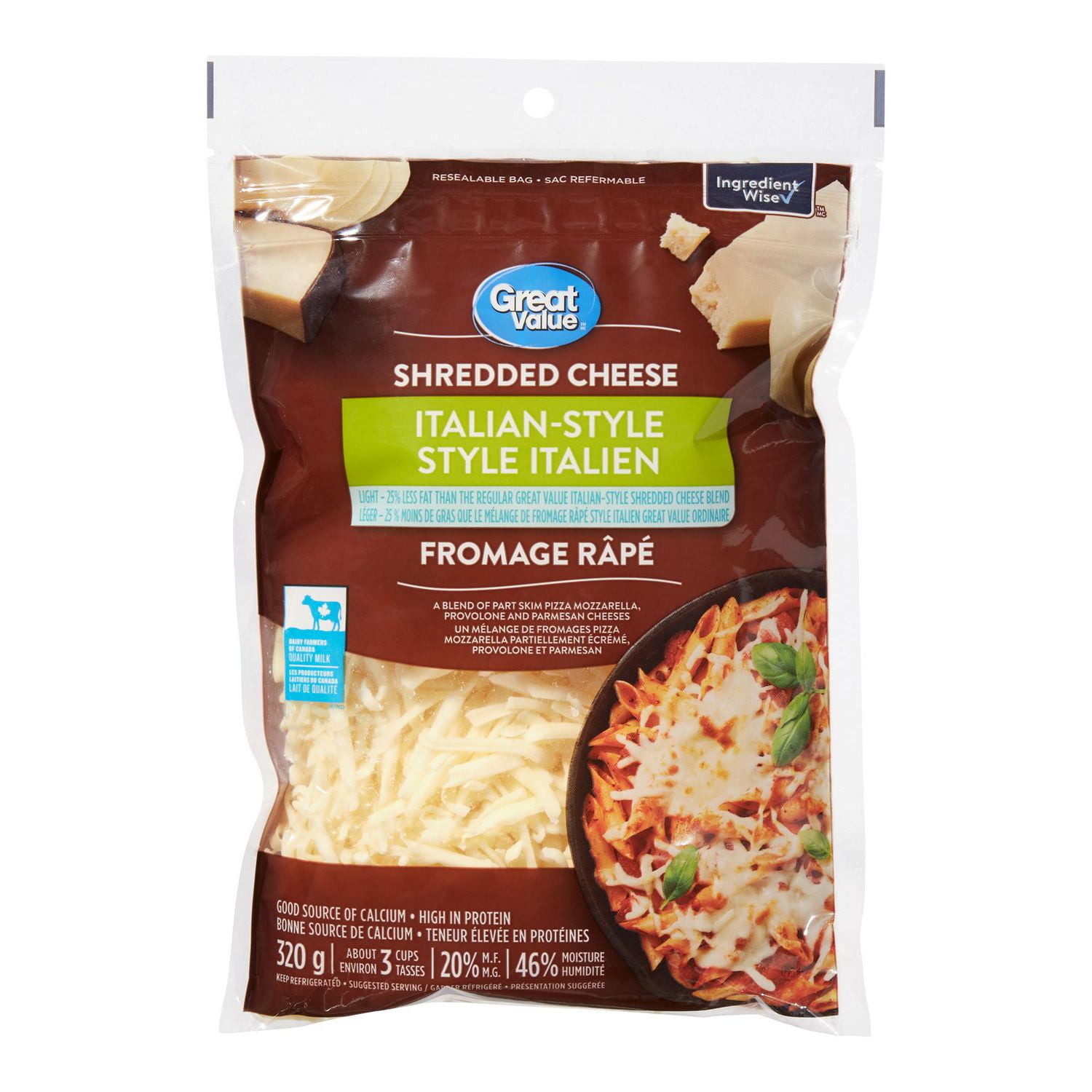 Click here for Great Value Light Italian-Style Shredded Cheese prices