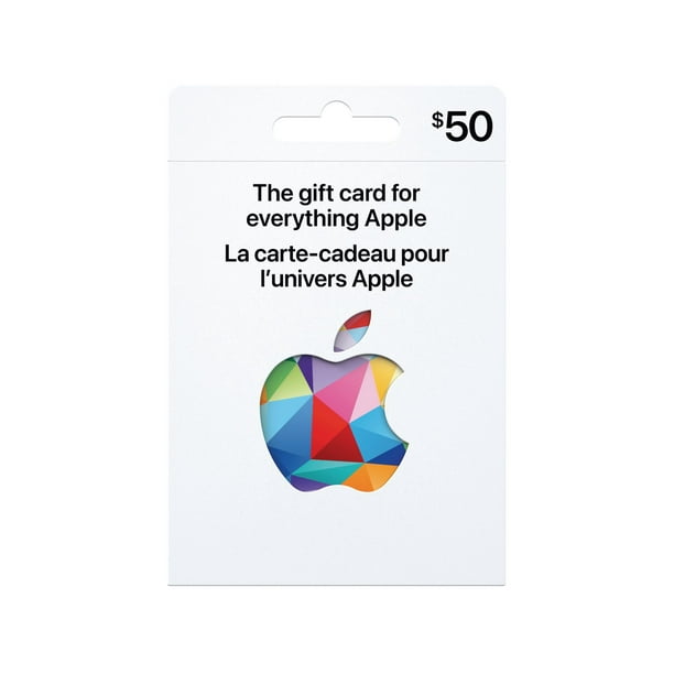 Apple Gift Card $50 - Walmart.ca