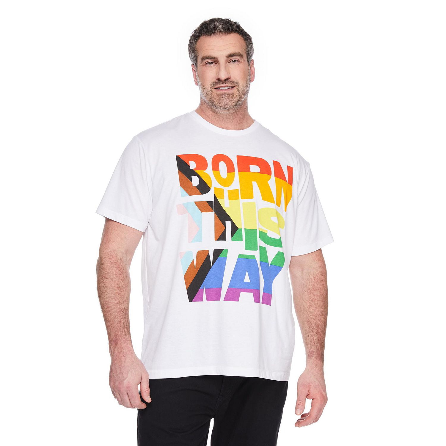 George Adult Plus Gender Inclusive Born This Way Tee - Walmart.ca