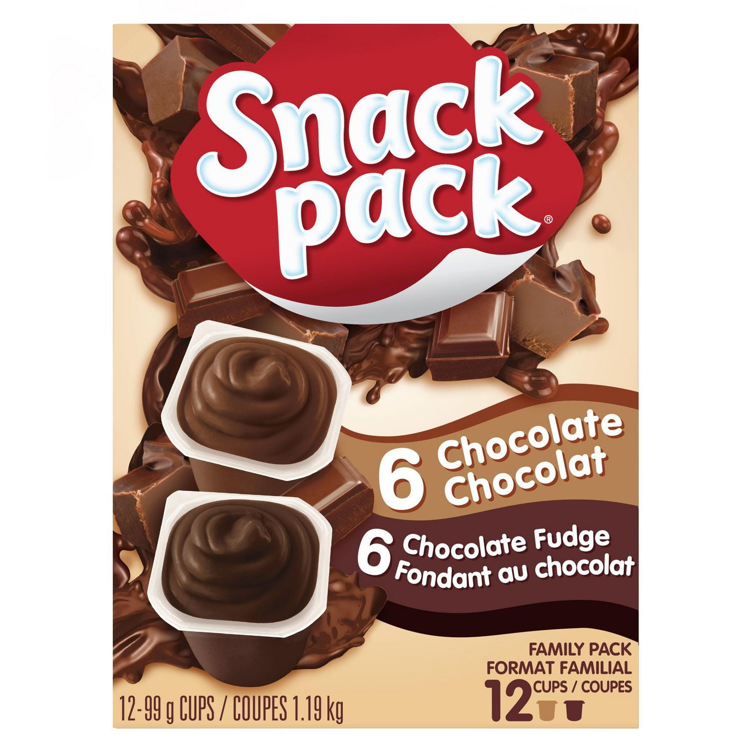 Snack Pack® Chocolate Lovers Pudding Family Pack | Walmart Canada