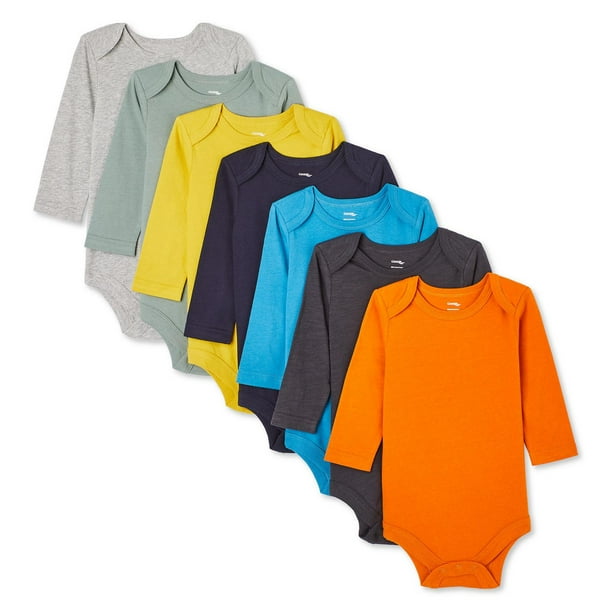 George Infants' Gender Inclusive Bodysuit 7-Pack - Walmart.ca