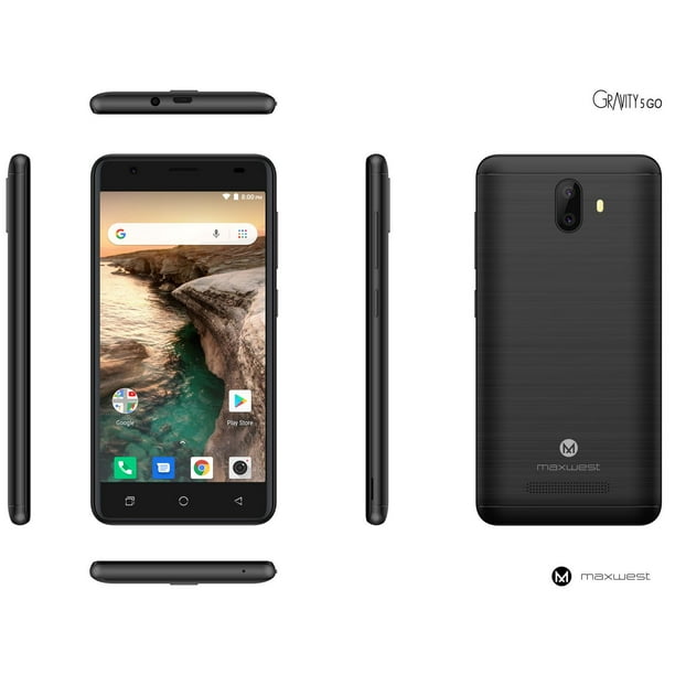 Maxwest Gravity Go 5.0 LTE Unlocked Phone Black - Walmart.ca