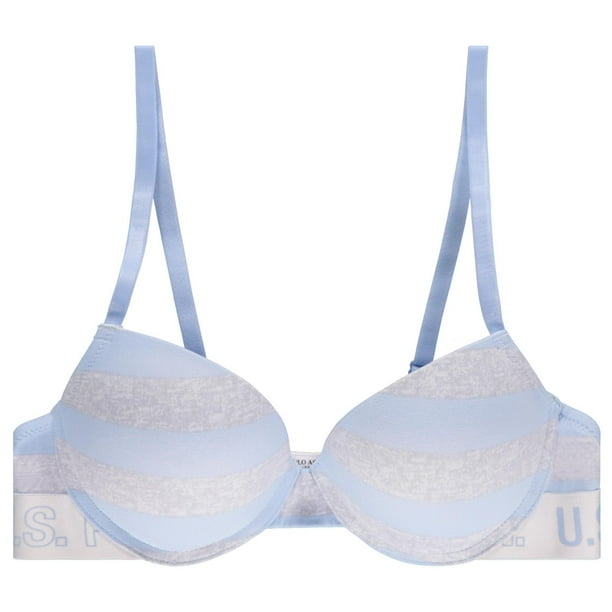 U.S. Polo Assn. Women's Push Up Bra with Rainbow Logo - Walmart.ca