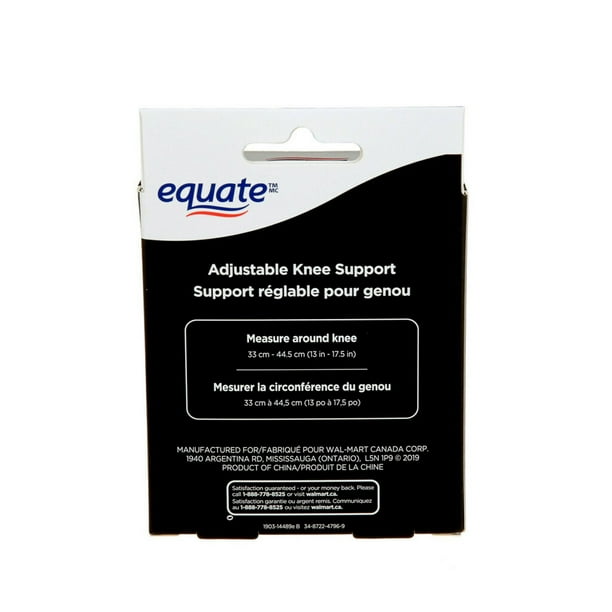 Equate(Tm/Mc) Knee Support 39090WMCA, 1 Support Per Pack - Walmart.ca