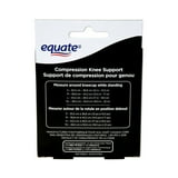 Equate(Tm/Mc) Compression Knee Support 3202WMCA, 1 Support Per Pack ...