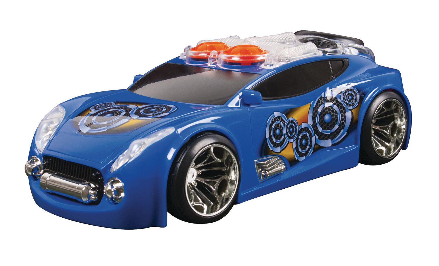 Adventure Wheels Light & Sound Motorized Car - Blue Car | Walmart Canada
