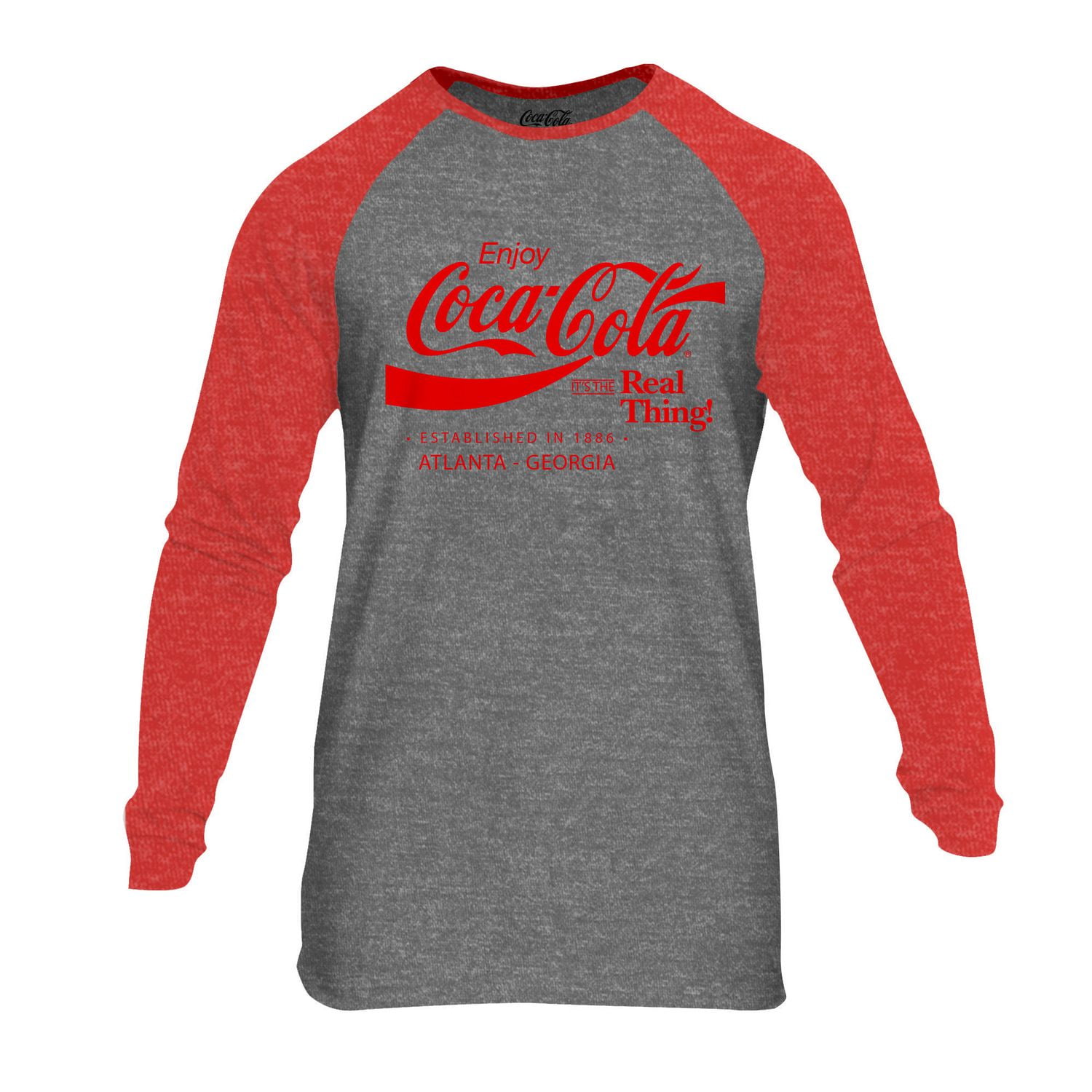 Coca-Cola Men's Long Sleeve Raglan T-Shirt | Walmart Canada