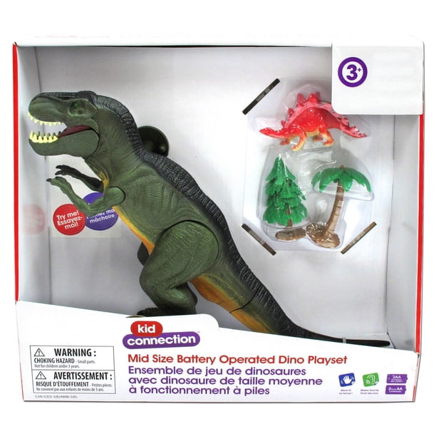 kid connection Mid-Size Battery Operated Dino Playset - Walmart.ca