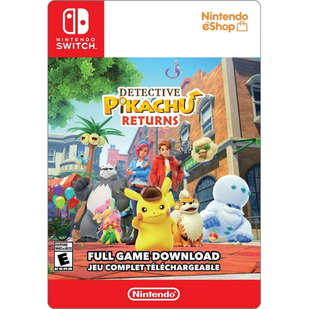 Detective Pikachu Returns - Nintendo Switch [Digital Code] - Walmart.ca