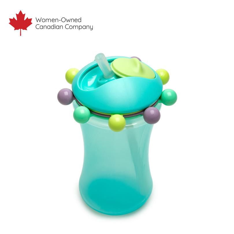 melii Baby and Toddler Straw Sippy Cup with Colorful Abacus Beads, 11 ...