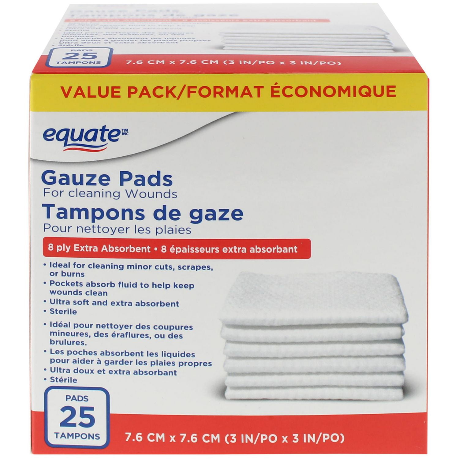 Click here for Equate Gauze Pads  3 X 3 3 In X 3 In prices