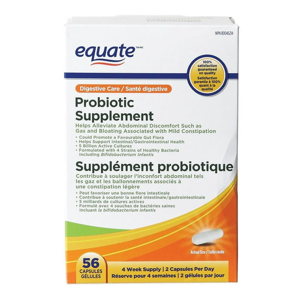 Equate Digestive Care Probiotic Supplement - Walmart.ca