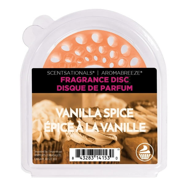 ScentSationals AromaBreeze Fragrance Disc - Vanilla Spice, Fragrance ...