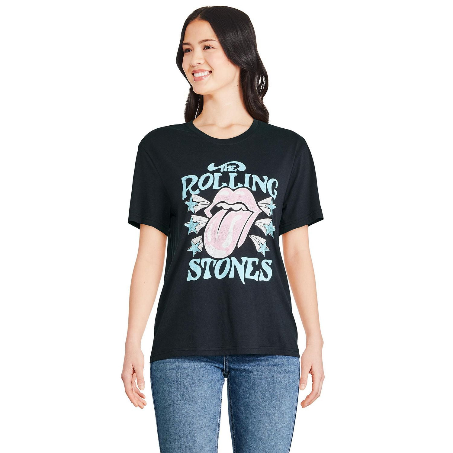 Click here for The Rolling Stones Womens Boyfriend Tee Xs prices