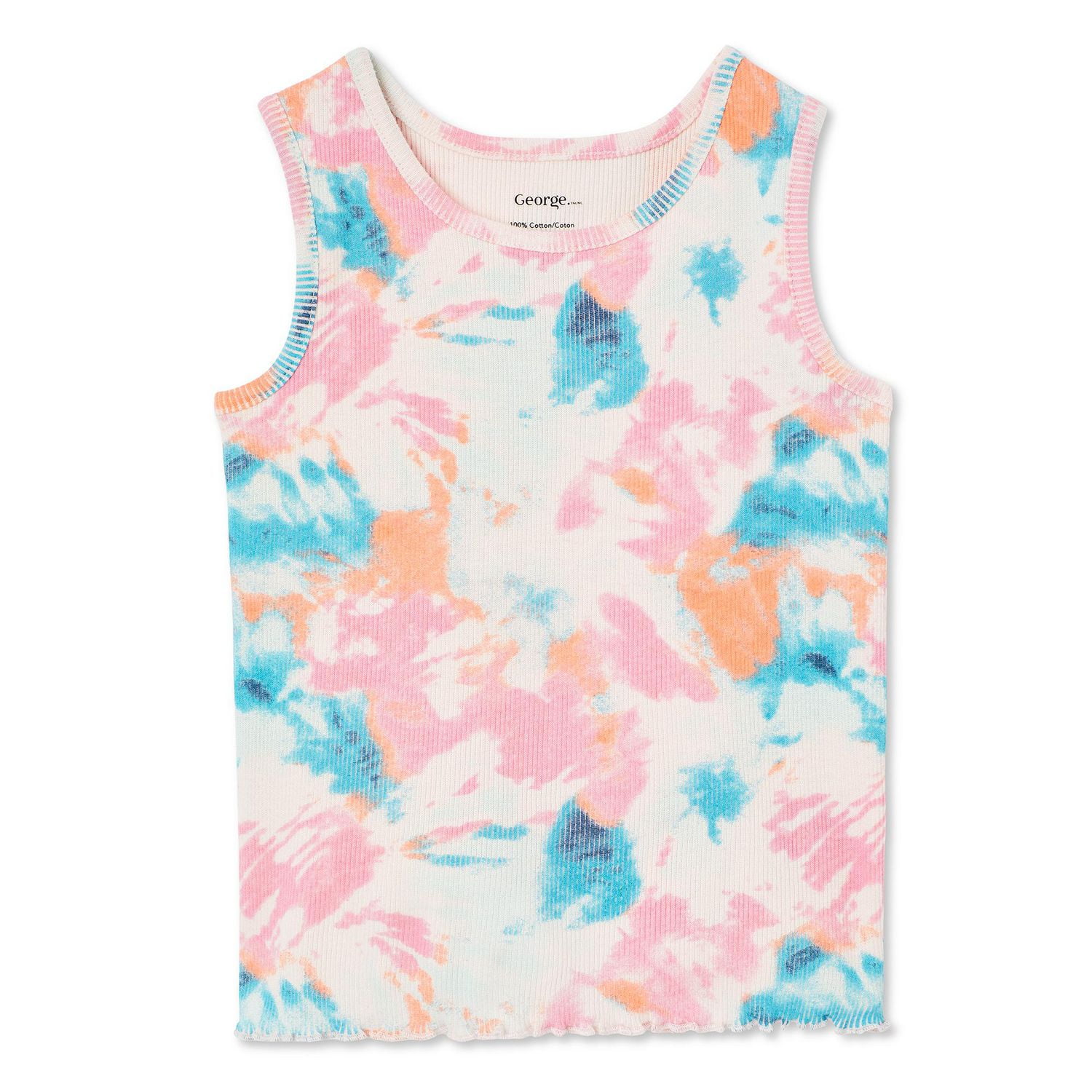 George Toddler Girls' Rib Tank, Sizes 2T-5T - Walmart.ca