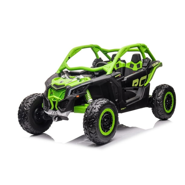 KidsVIP 24V Can-Am Maverick 4x4 Ride-On UTV Kids 2-Seater Electric Dual 24V Off-road Buggy ...