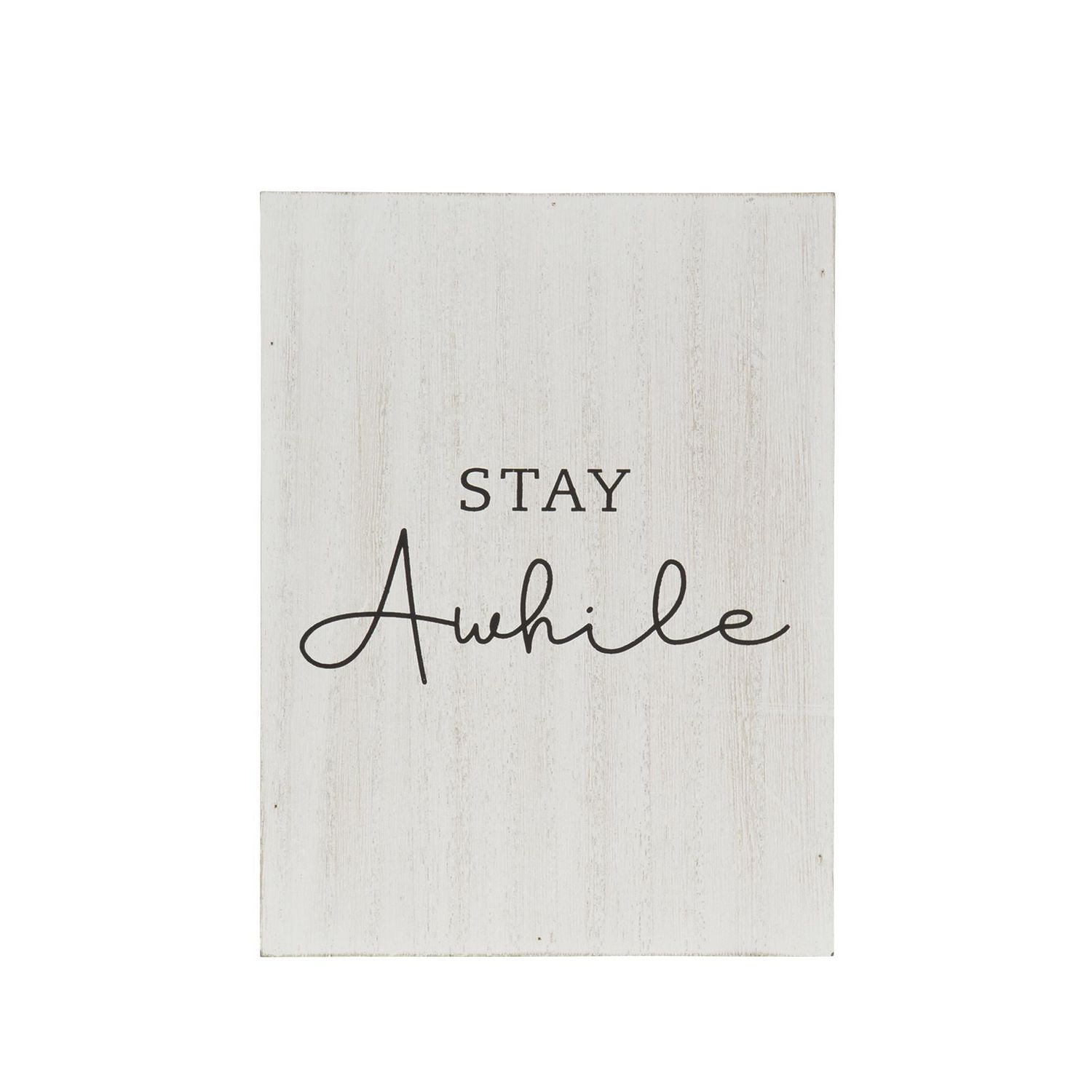 "Stay Awhile" Box Top Art | Walmart Canada