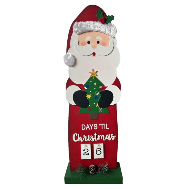 Holiday Time Standing Santa Clause with Countdown Function - Walmart.ca