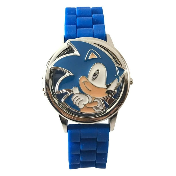 Sonic the Hedgehog LCD Watch with Spinner Cover - Walmart.ca