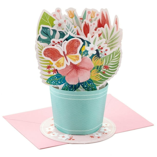 Hallmark Paper Wonder Pop Up Card (Flower Bouquet) for Mother's Day ...