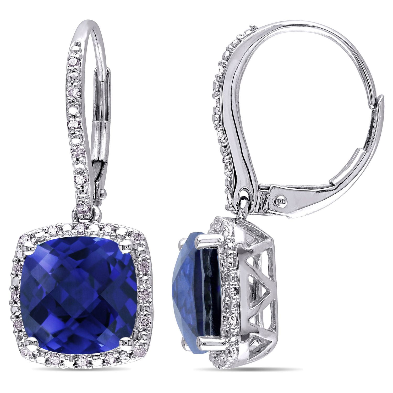 Click here for Tangelo 6-1/2 Carat T. G.W. Created Blue Sapphire... prices